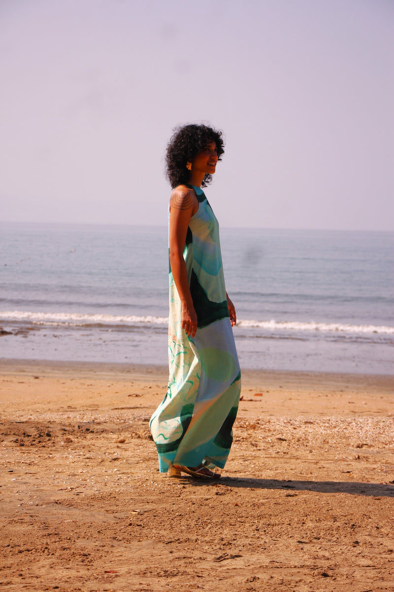 Dancing at Midnight Racerback Midi Dress - Artist Edit – Drawn | ZORFIN ...